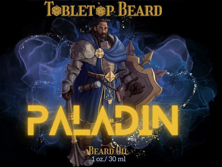 Paladin Beard Oil - Barbershop & Amber - Tabletop Beard